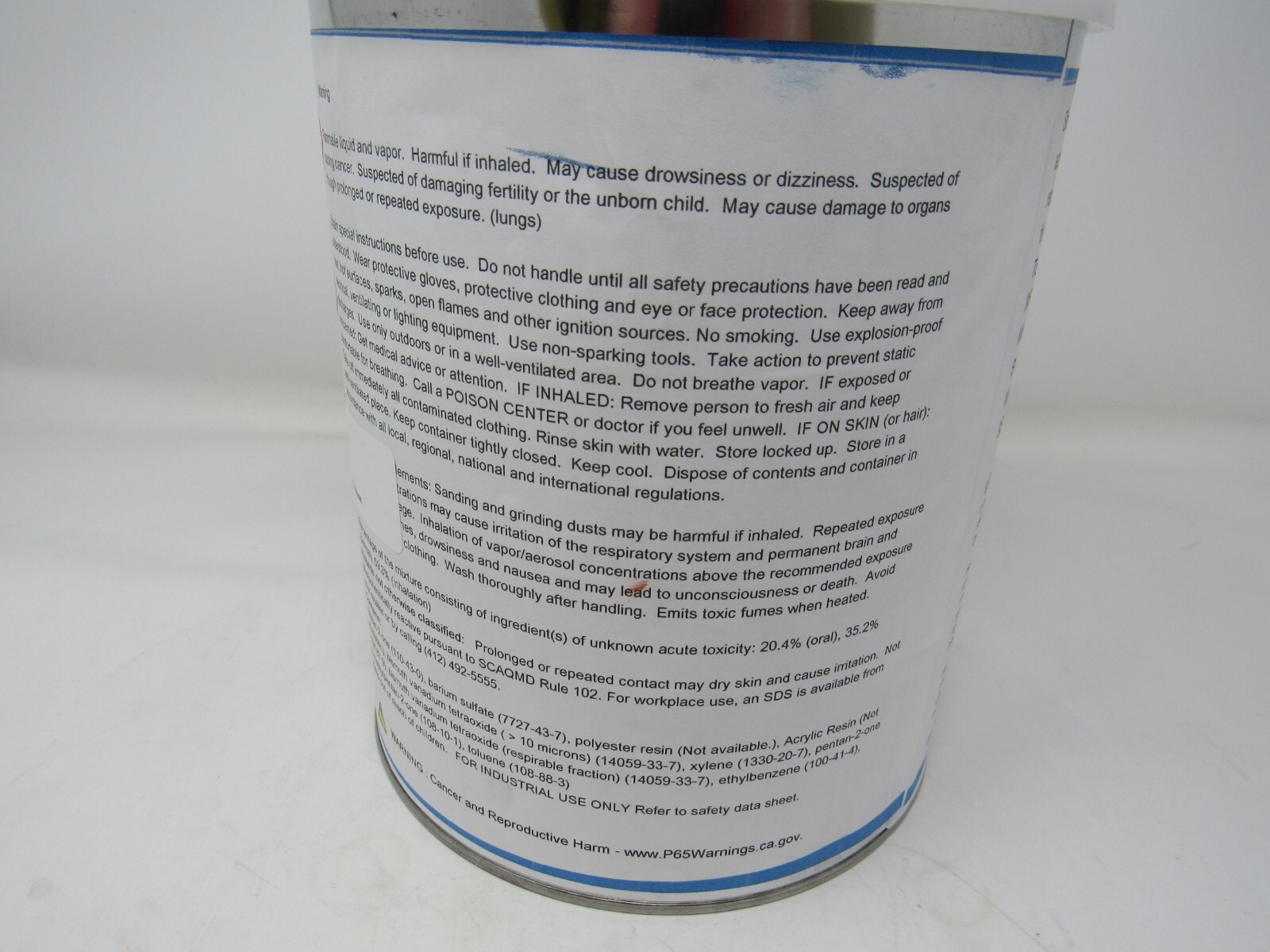 PPG 13538 YELLOW POLYURETHANE COATING PN: CA8800/F13538 **EXPIRES 3/ ...