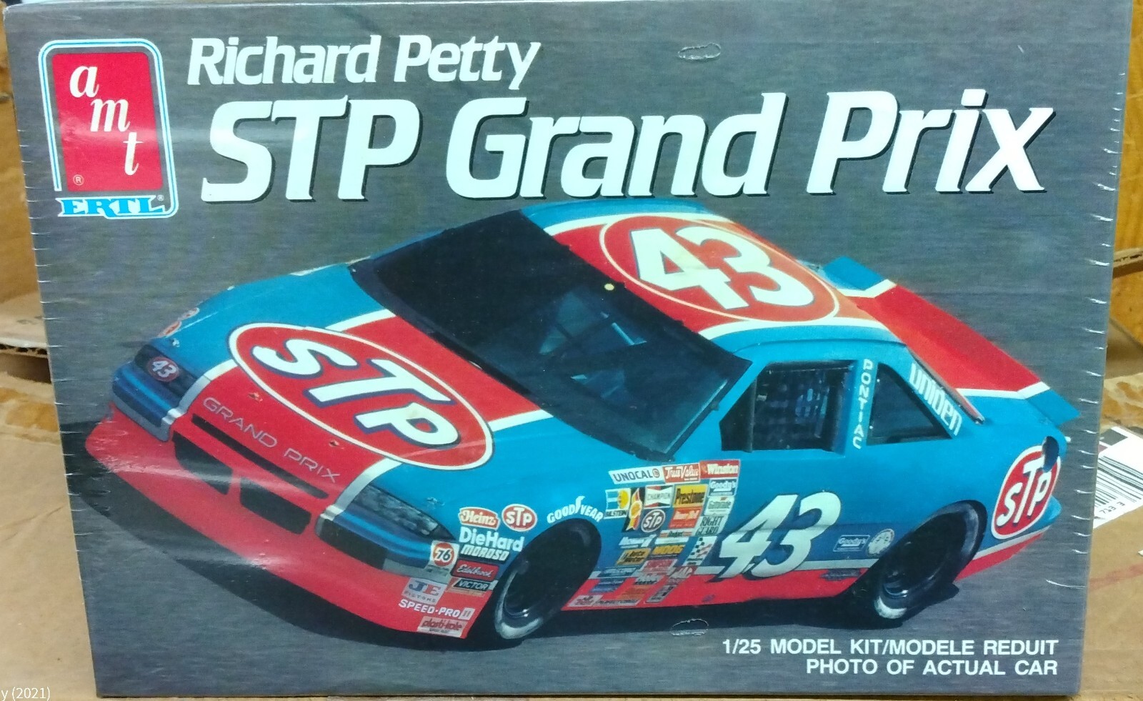Richard Petty STP Pontiac Model Kit by AMT/Ertl in 1/25 Scale | eBay