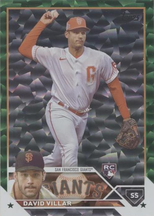 2023 Topps Series 1 - David Villar #277 Green Foil /499 (RC) for sale ...