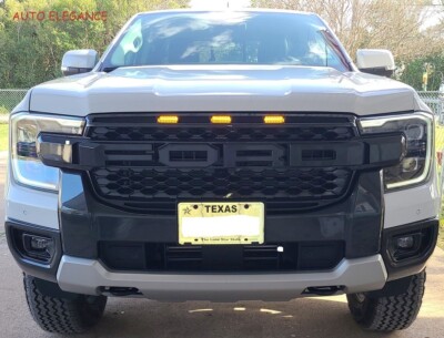 2024 Ranger Raptor Style Grille W/ Amber or White Lights | eBay