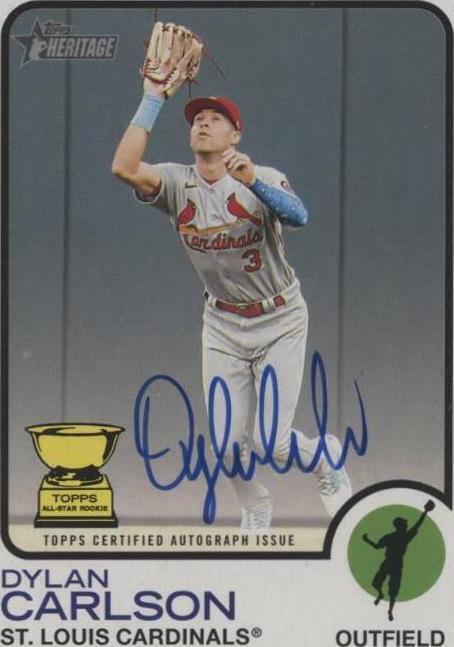 2022 Topps Heritage High Number - Real One Autographs Dylan Carlson # ...