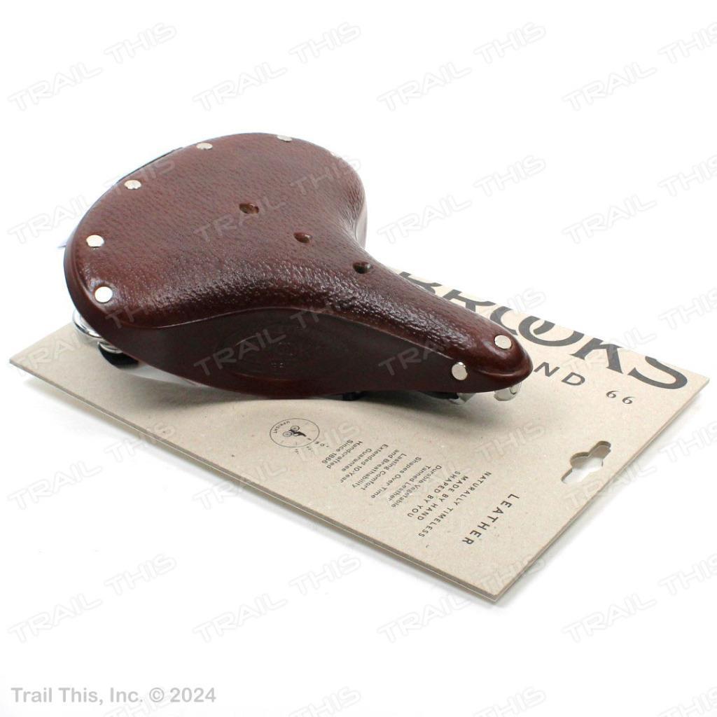 Brooks B67 Women's 210mm Classic Leather Bicycle Saddle w/ Steel Rails ...