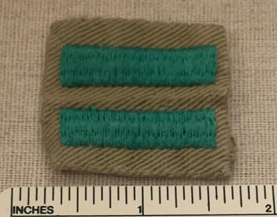 Vintage PATROL LEADER Boy Scout Position Uniform Badge PATCH 2 BARS BSA ...