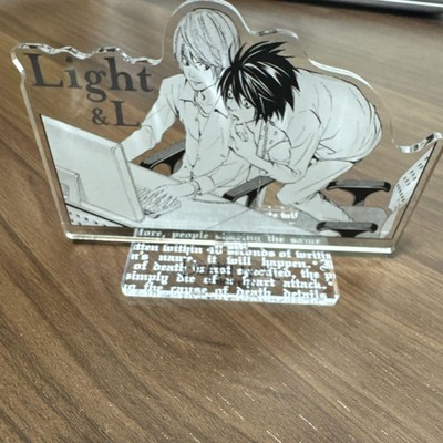 DEATH NOTE Acrylic stand Light L Anime character Animation | eBay