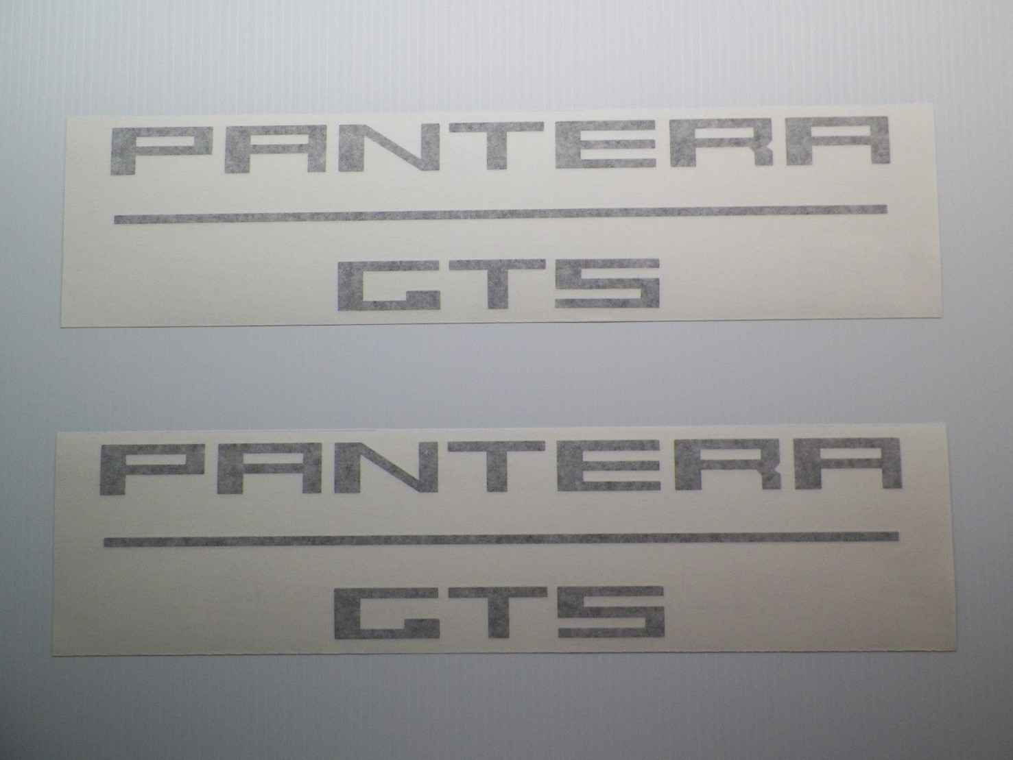 New 1970-1984 Pantera GTS Euro Spec Side Decal Pair of 2 GT4 DeTomaso ...