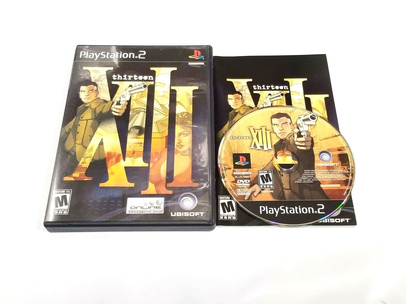 XIII (Thirteen) for PlayStation 2 PS2 *COMPLETE/BLACK LABEL* | eBay
