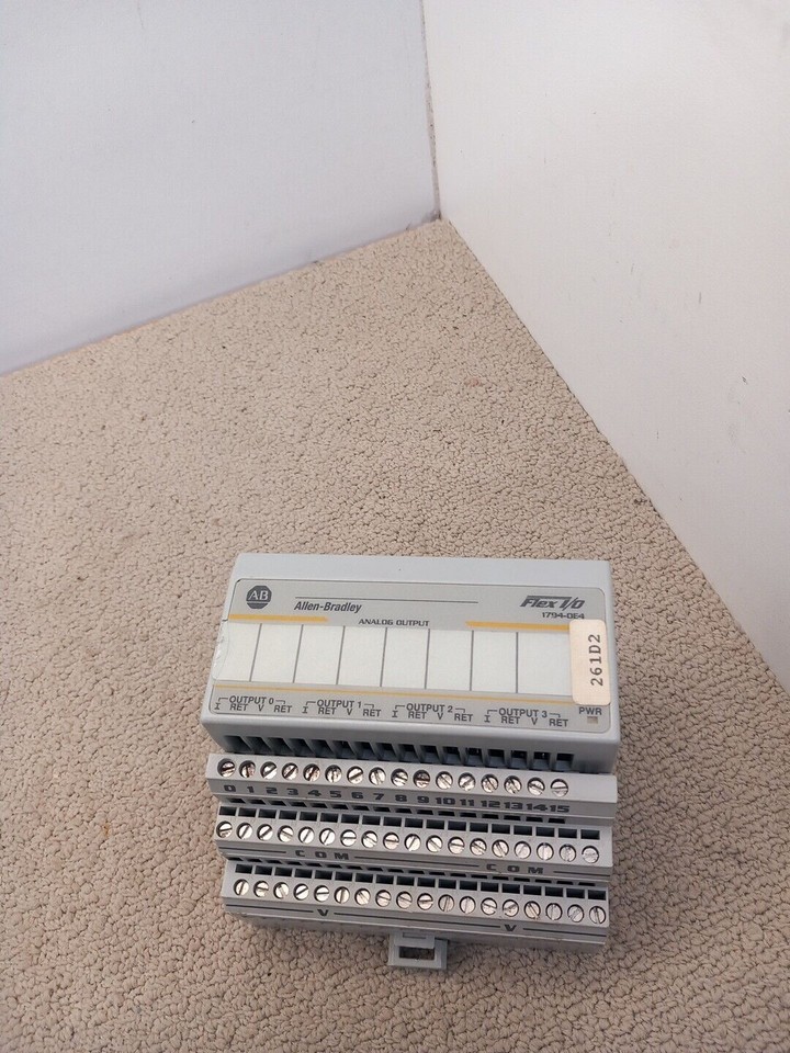 Allen-Bradley 1794-OE4 SER.B With 1794-TB3 Terminal Block | eBay