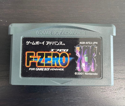F-Zero GBA Nintendo Game Boy Advance Japan Version Tested F ZERO 2001 ...