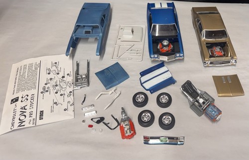 AMT Chevy Nova SS Pro Stocker & Chevelle plastic model kit 1:25 ...