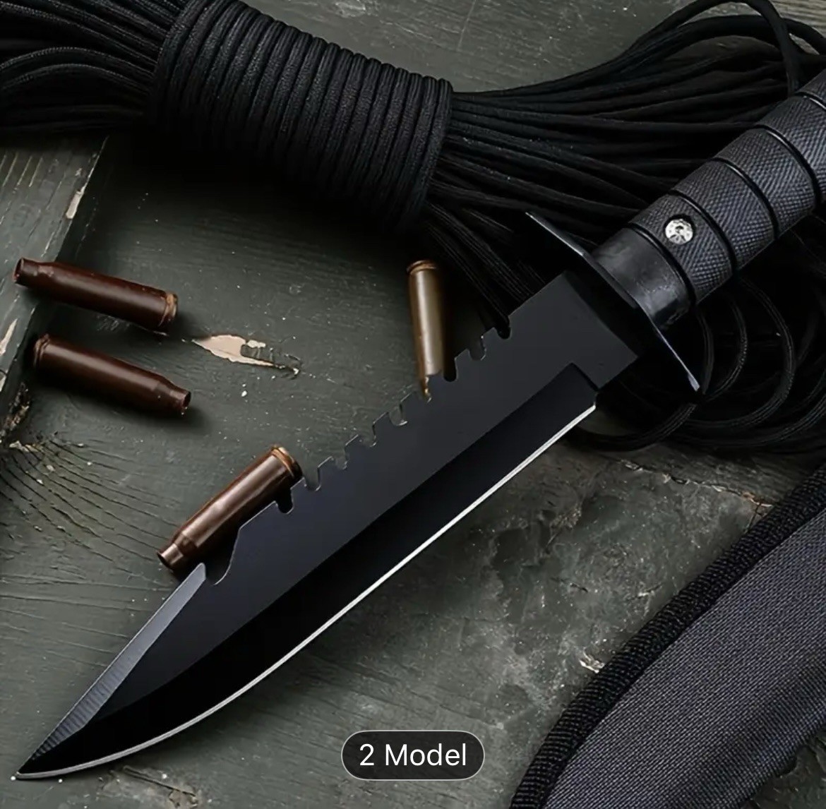 13.5" Fixed Blade Bowie Knife – Tactical Military Hunting Combat knife ...