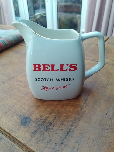 Vintage Wade 1970s PDM Bells Scotch Whisky Ceramic Water Jug Pitcher ...