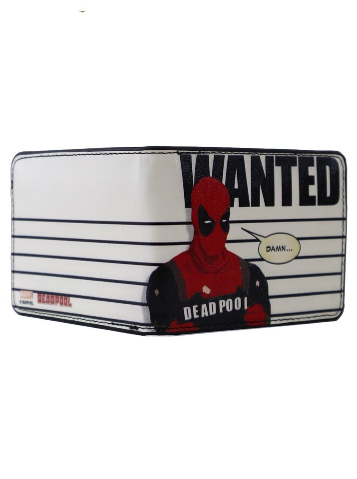 Deadpool Wanted Bi-Fold Wallet Marvel Comics New | eBay