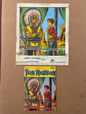 Brantonne - Original de couverture pour Tom Nickson n° 23 (juin 1959 ...