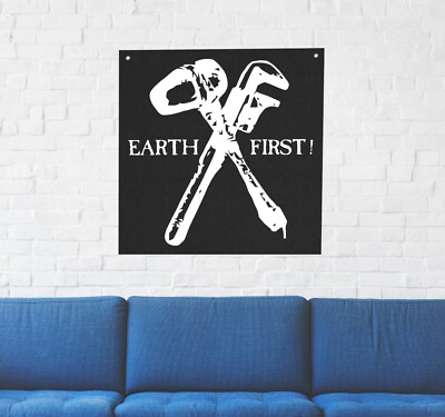 Earth Liberation Wall Tapestry - Animal Front Human Rights Welfare Flag ...