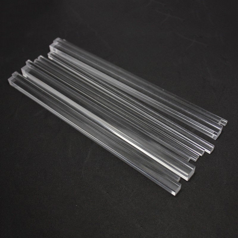 Clear Acrylic Perspex Round Rod Circular Bar Square Rod Bar 100/200 ...