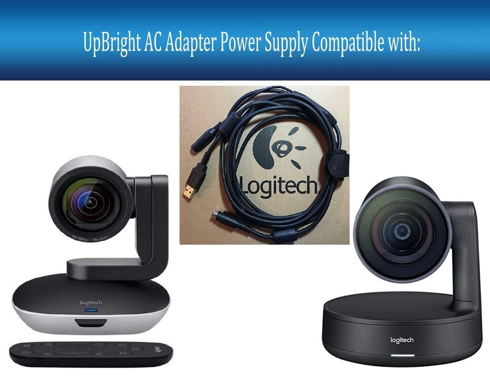 AC/DC Adapter For Logitech PTZ PRO 2 V-U0035 860-000481 860-000529 ...