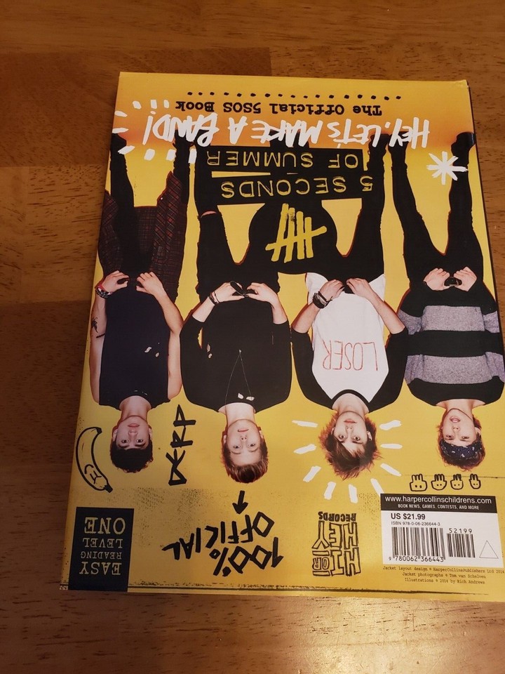 Hey, Let's Make a Band! : The Official 5SOS Book by 5. Seconds 5 ...