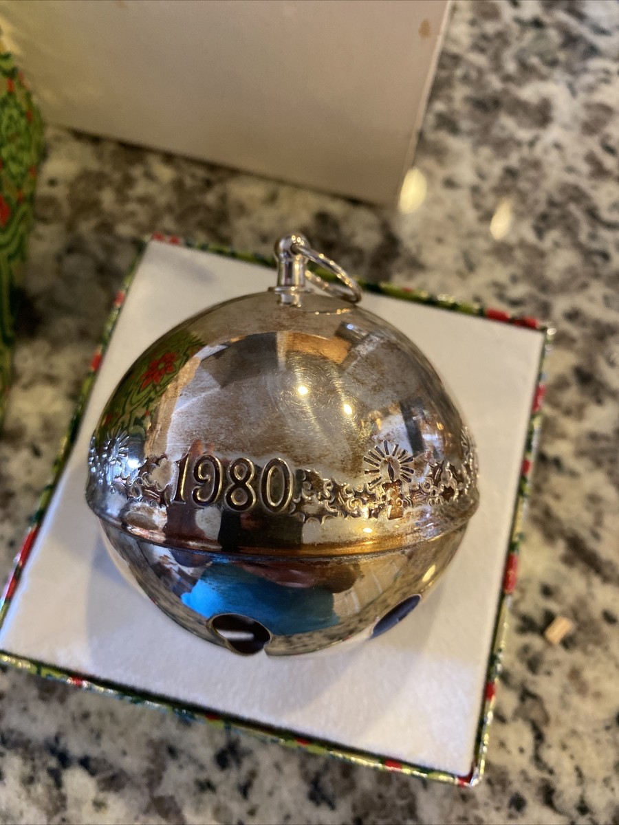 Silver Christmas Sleigh Bells