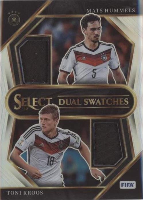 2022-23 Panini Select FIFA - Dual Swatches Toni Kroos, Mats Hummels #DS ...