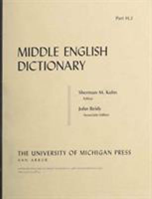 Middle English Dictionary Ser.: Middle English Dictionary : H. 2 by ...