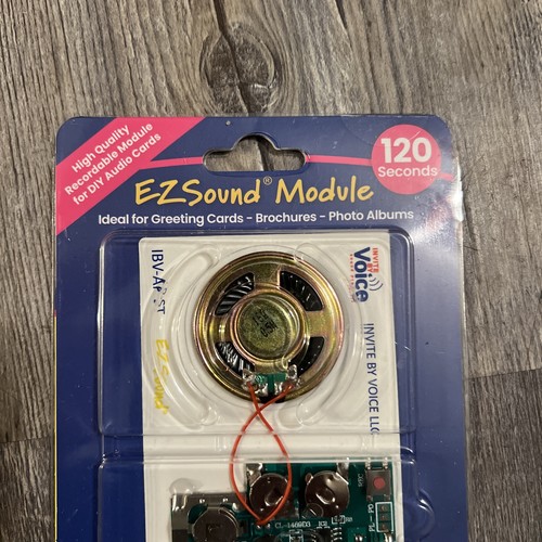EZSound Module for DIY Audio Cards - Easy to Record - 120 Seconds ...