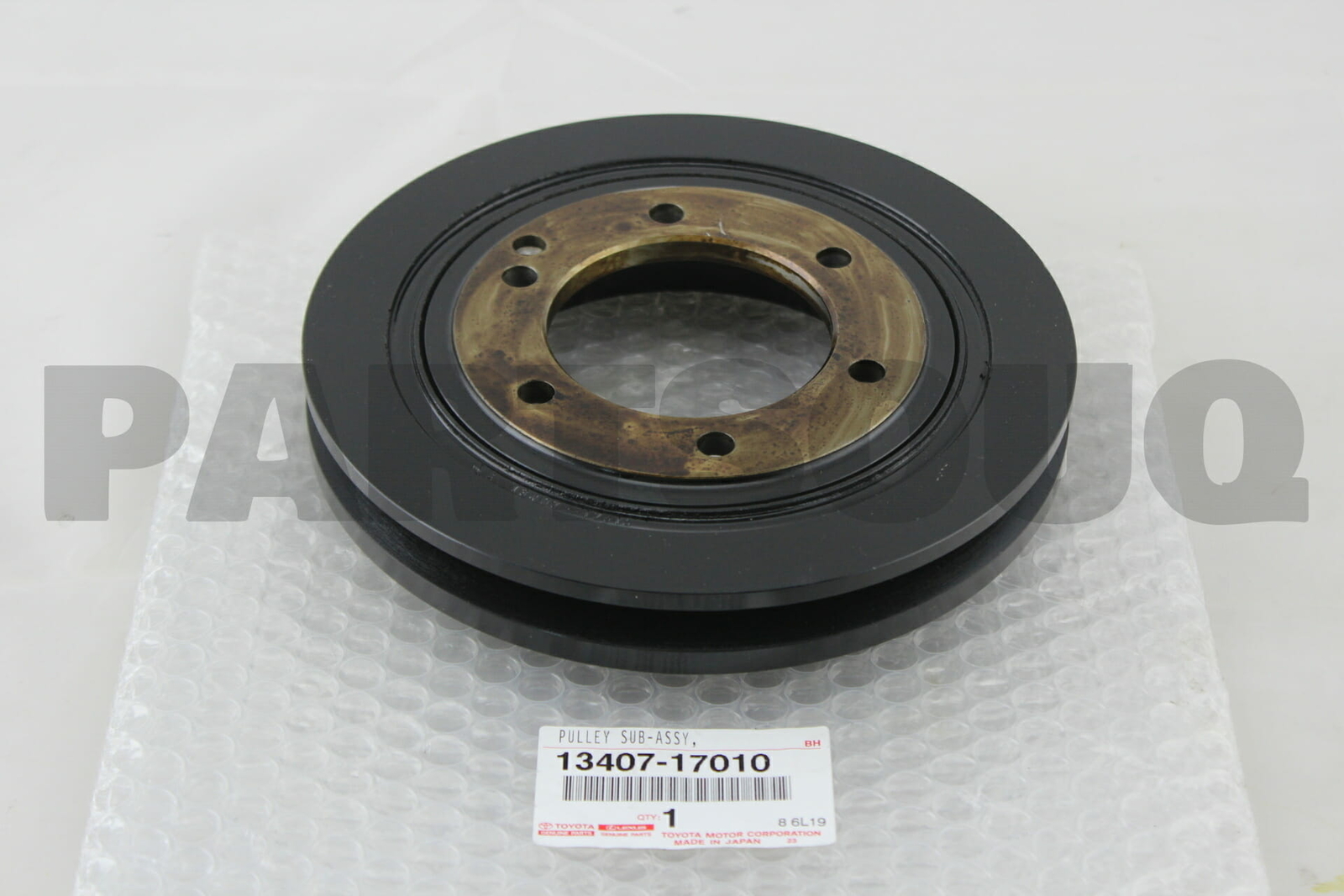 1340717010 Genuine Toyota PULLEY, CRANKSHAFT, NO.2 13407-17010 | eBay ...