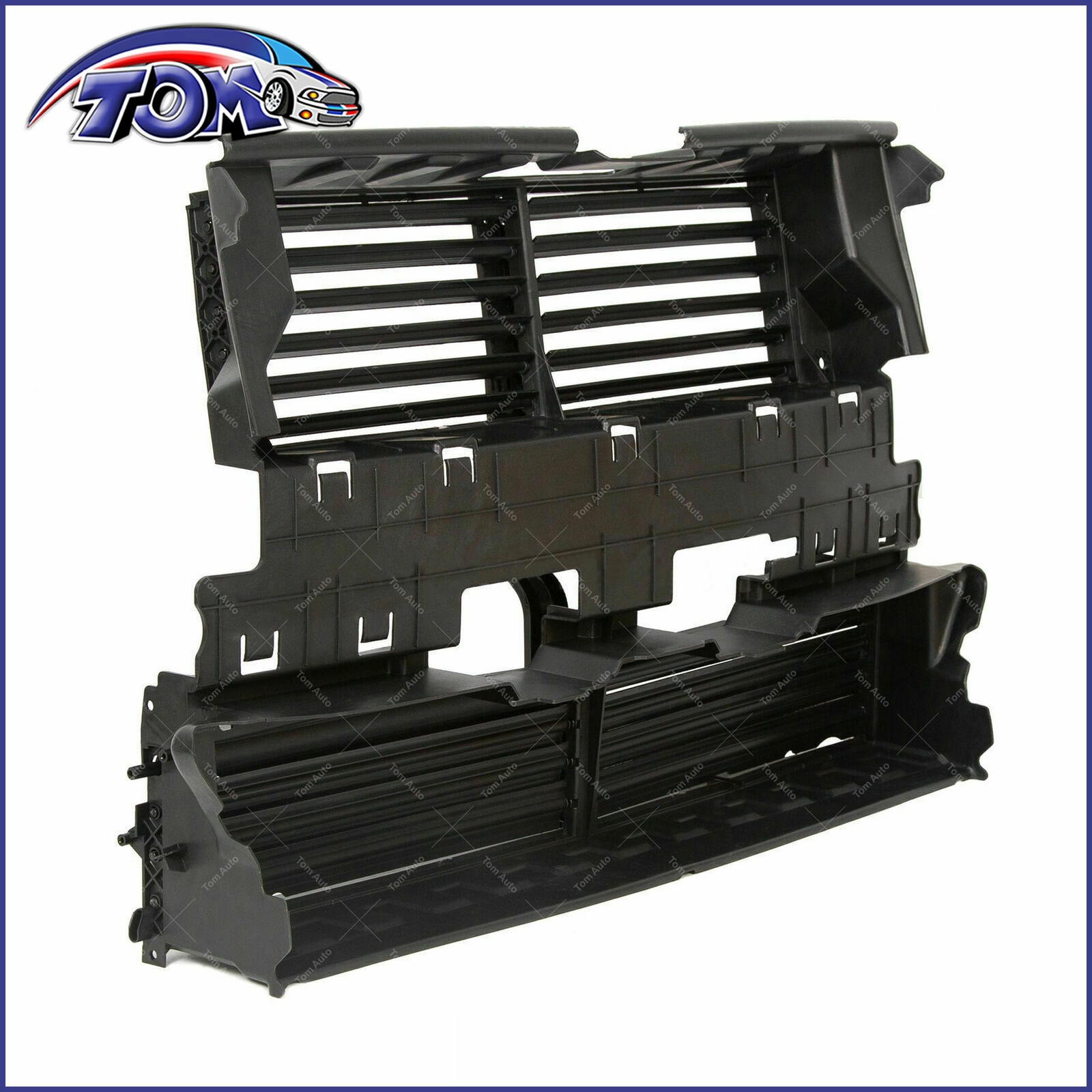 Front Radiator Shutter W/O Actuator Motor For 2013-2016 Ford Fusion ...