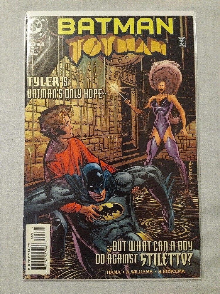 Batman / Toyman #3 (Nov '98) DC Comics - Historic Autographs (unsigned ...