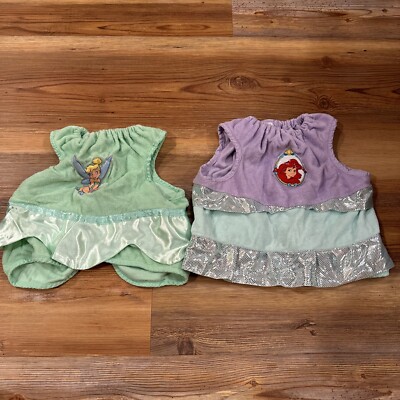 Disney Tinker Bell & Little Mermaid Infant Dress Purple Teal Costume ...