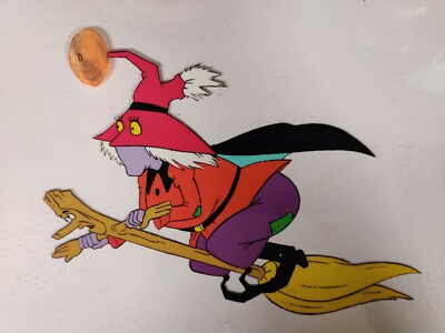 💪 Masters Of The Universe MADAME RAZZ animation cel Filmation MOTU She ...