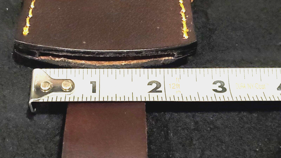 HEAVY COWHIDE LEATHER SHEATH 7in.BLADE LENGTH (OR LESS) - DROP POINT ...