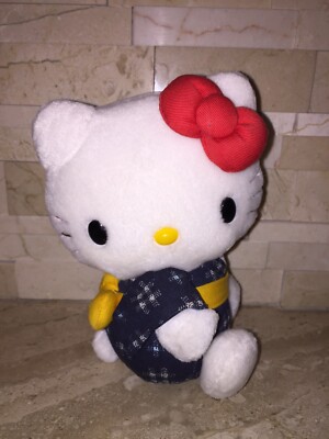 SAN RIO HELLO KITTY LOOKING SIDEWAYS PLUSH FIGURE 6" | eBay