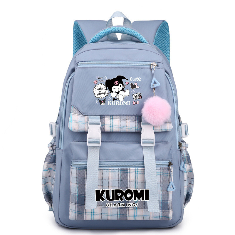 Kuromi Backpack Kids Girls School Student Book Bag Travel Rucksack Xmas ...