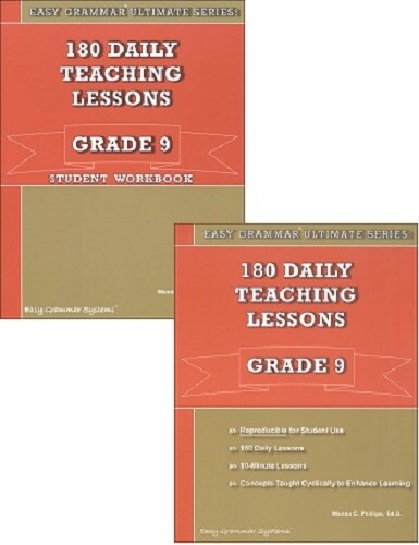 Ultimate Series: 180 Daily Teaching Lessons Grade 9 Teacher & Student ...