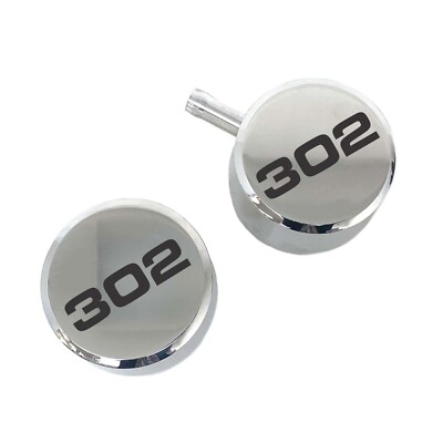 Ford 302 Polished Billet Aluminum Valve Cover Breather and PCV Valve ...