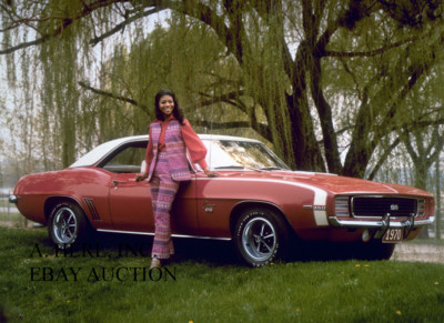 Chevrolet Camaro SS Rally Sport 1969 campaign photograph muscle car ...