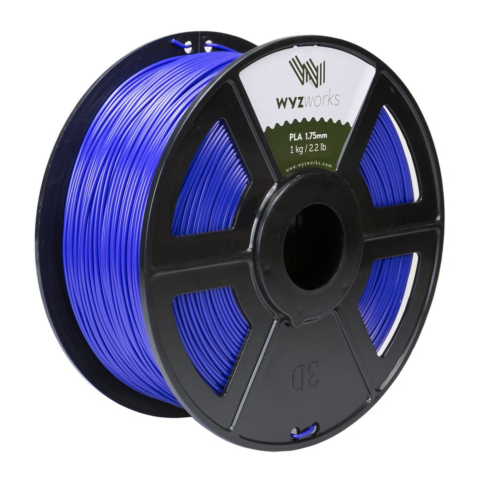 3D Printer Filament 1.75mm 3mm PLA ABS 1kg 2.2lb RepRap Maker Bot 30 ...