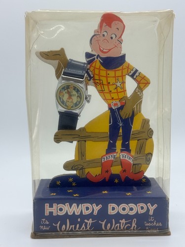 1950'S VINTAGE HOWDY DOODY & PALS WRIST WATCH IN ORIGINAL BOX | eBay