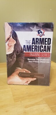 USCCA The Armed American Training Series DVD Lot of 6 Firearm Gun ...