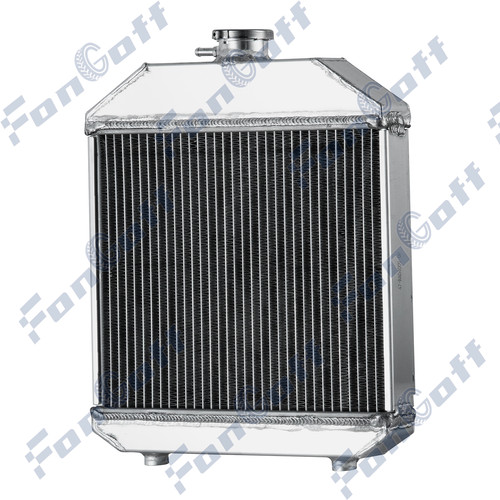 2-Core Aluminum Radiator FIT Yanmar Tractor YM240 YM1700 YM2000 124460 ...