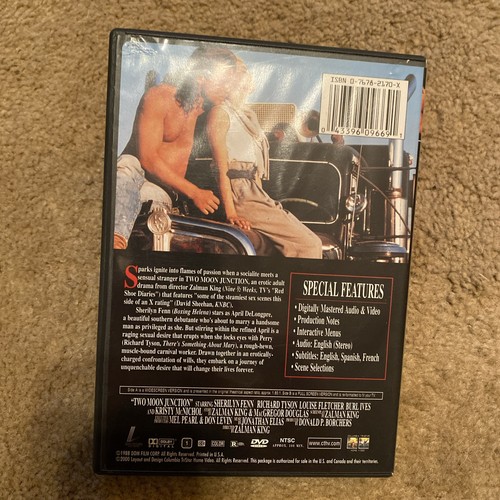 Two Moon Junction DVD 1988 Sherilyn Fenn Richard Tyson | eBay
