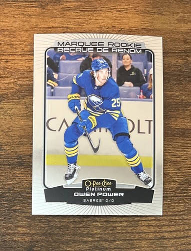 2022-23 O Pee Chee Platinum Marquee Rookie #201 Owen Power Buffalo ...