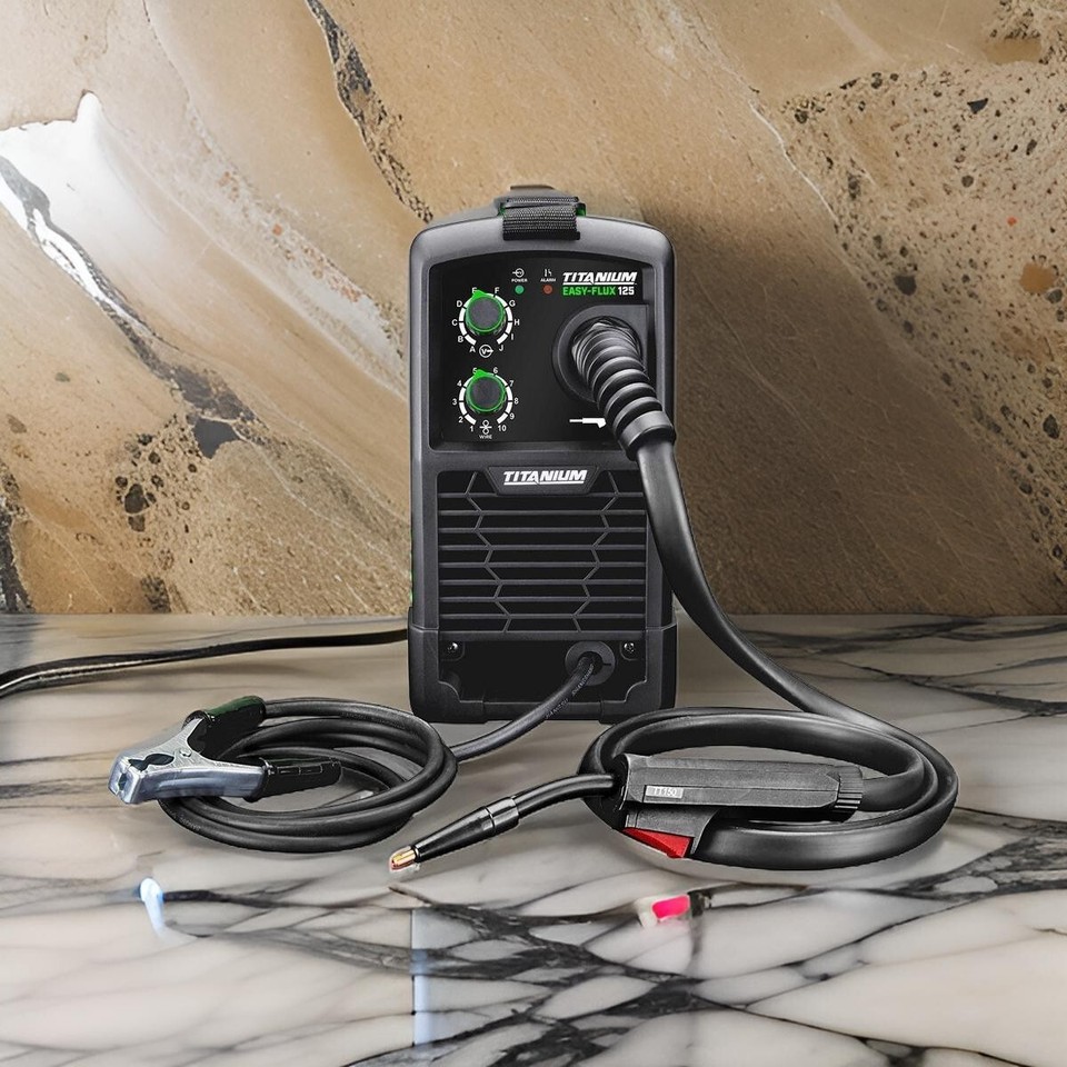 125 Amp Flux Core Welder Welding Machine 120V Portable Welder Machine ...