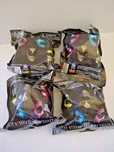 4 Pcs Lot Power Rangers Helmet Backpack Hangers Clips Collectible New ...