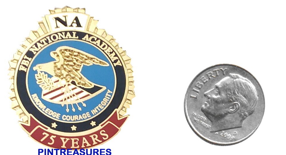 FBI Pin Federal Bureau of Investigation Pin National Academy ...
