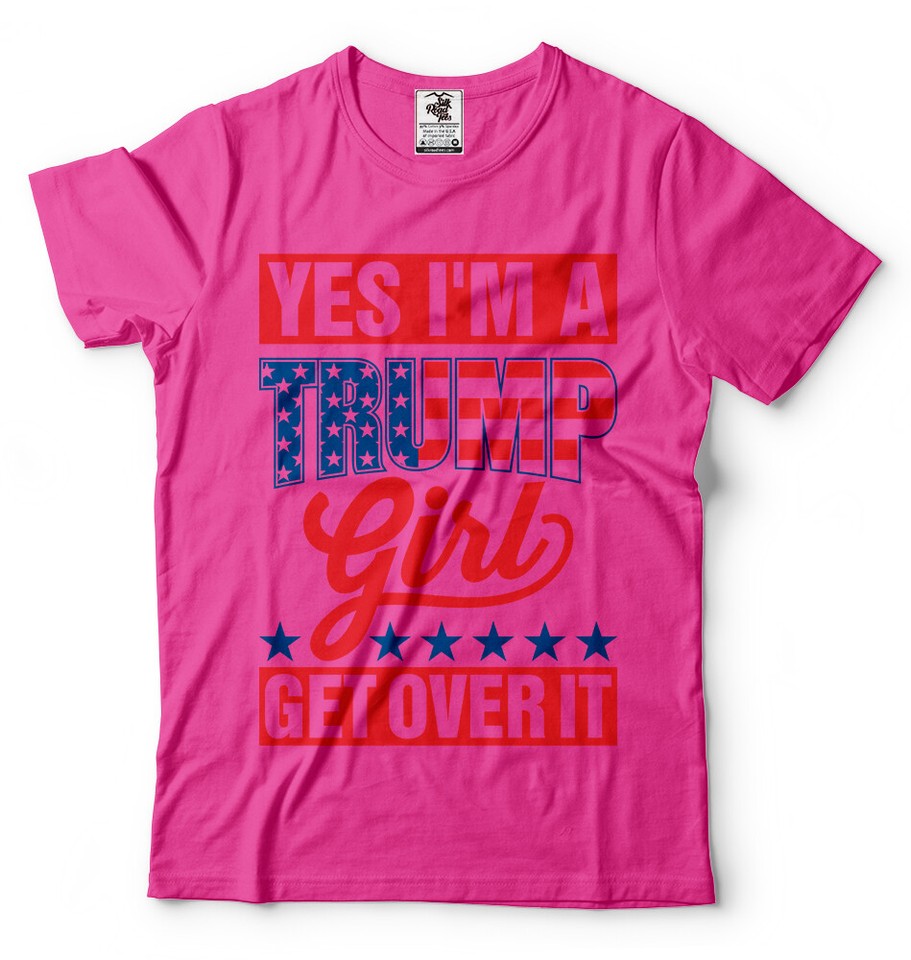 Trump Girl T-shirt Donald Trump 2024 Republican Party Election Tee ...