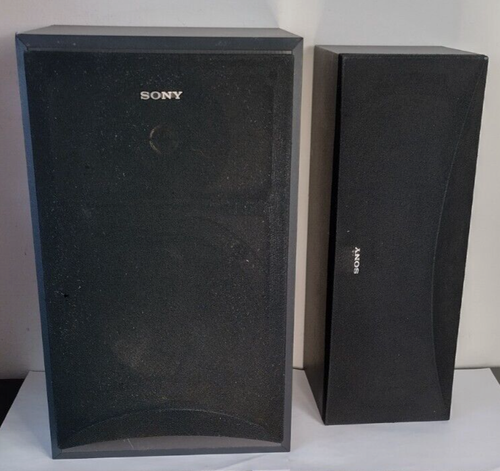 Vtg. Sony SS-MB115, CN190 Full Range Speaker System 100 Watt ...