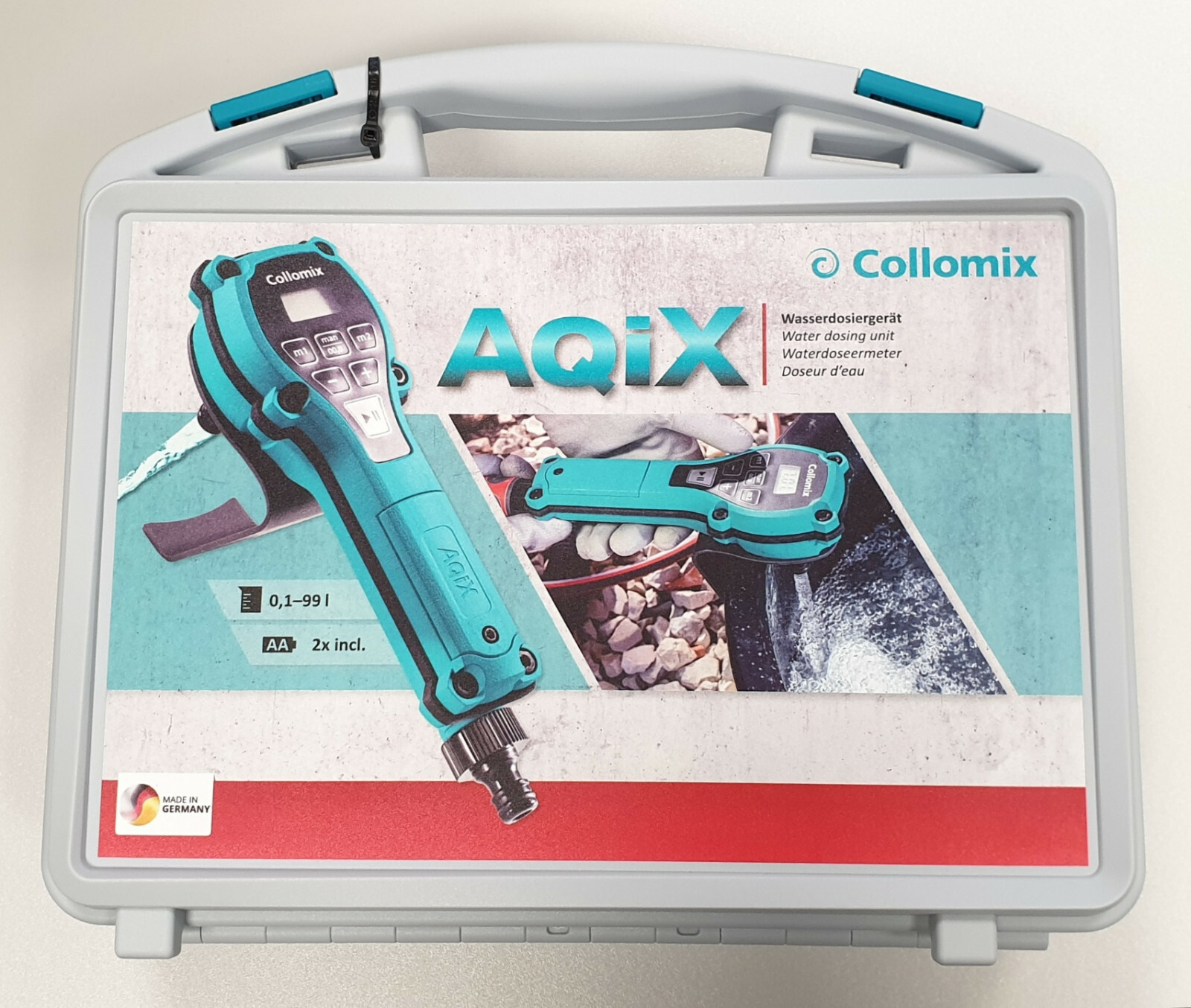 Collomix Wasserdosiergerät AQiX Wasser abmessen dosieren kabellos für ...