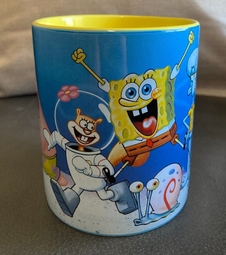SpongeBob SquarePants Nickelodeon 14oz Ceramic Coffee Mug 2019 Patrick ...