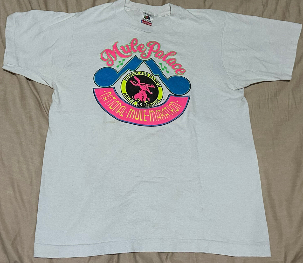 Vintage 1980 Mule Palace Single Stitch T-Shirt Retro … - Gem